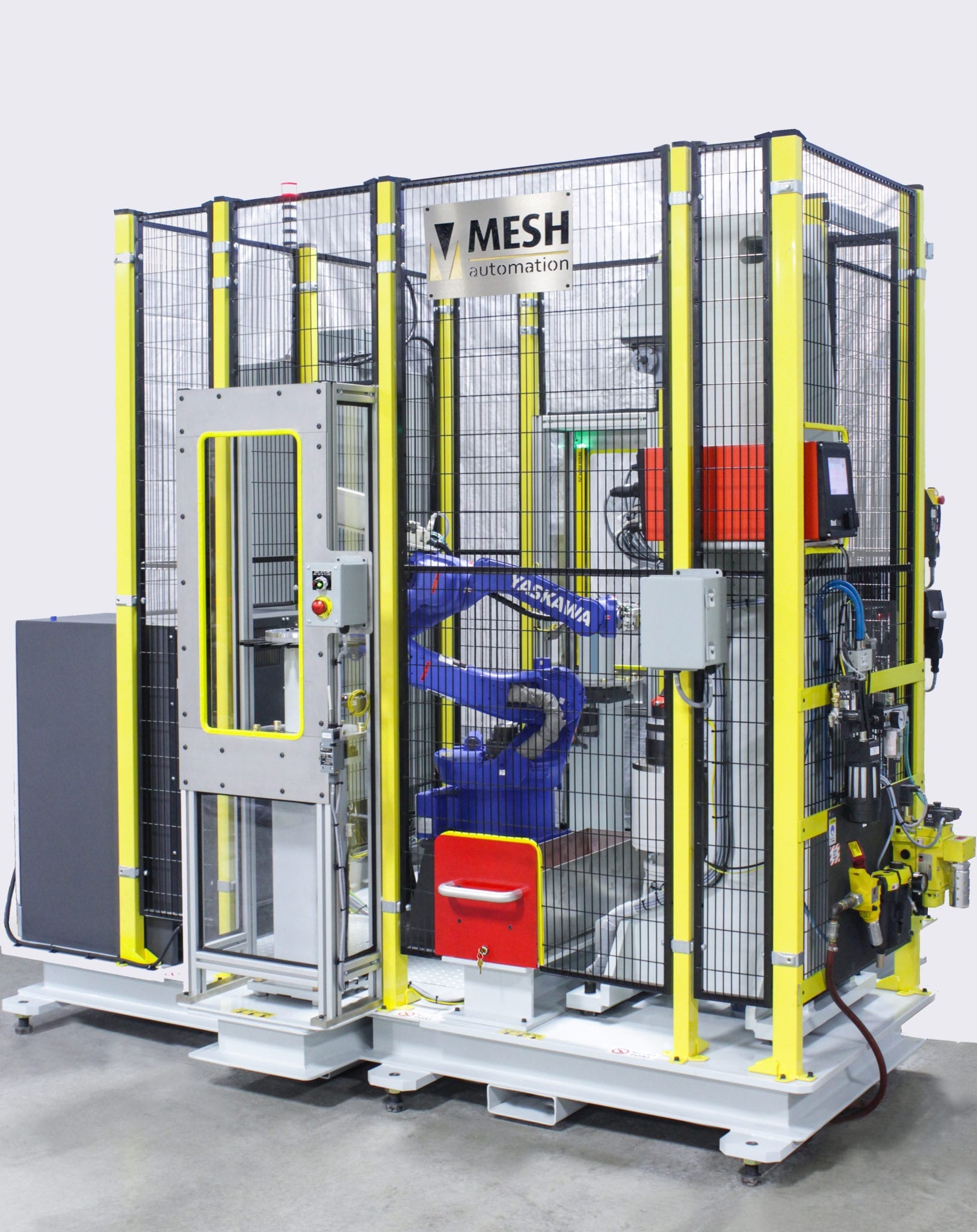Robotic Orbital Riveter Tending | Case Study | MESH Automation, Inc.
