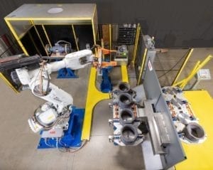 Robotic Grinding and Buffing Systems | MESH Automation, Inc.