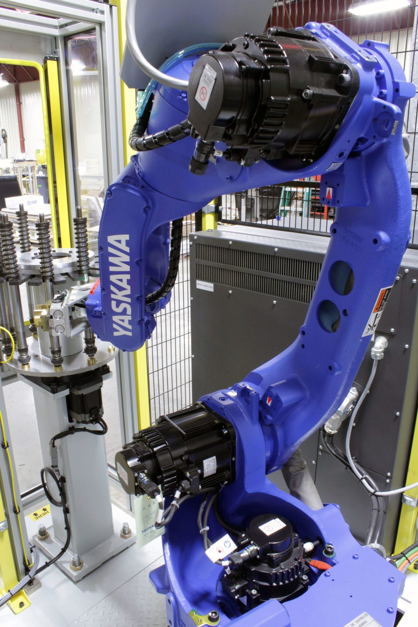 Robotic Orbital Riveter Tending | Case Study | MESH Automation, Inc.