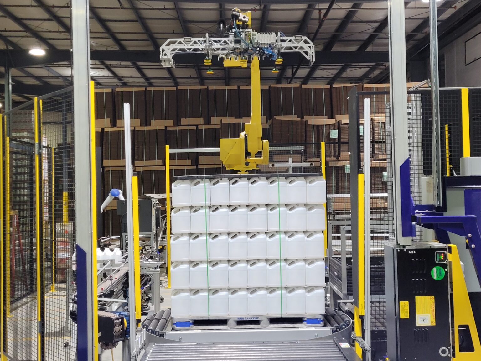 Robotic Bag Palletizing and Bag Handling Systems | MESH Automation