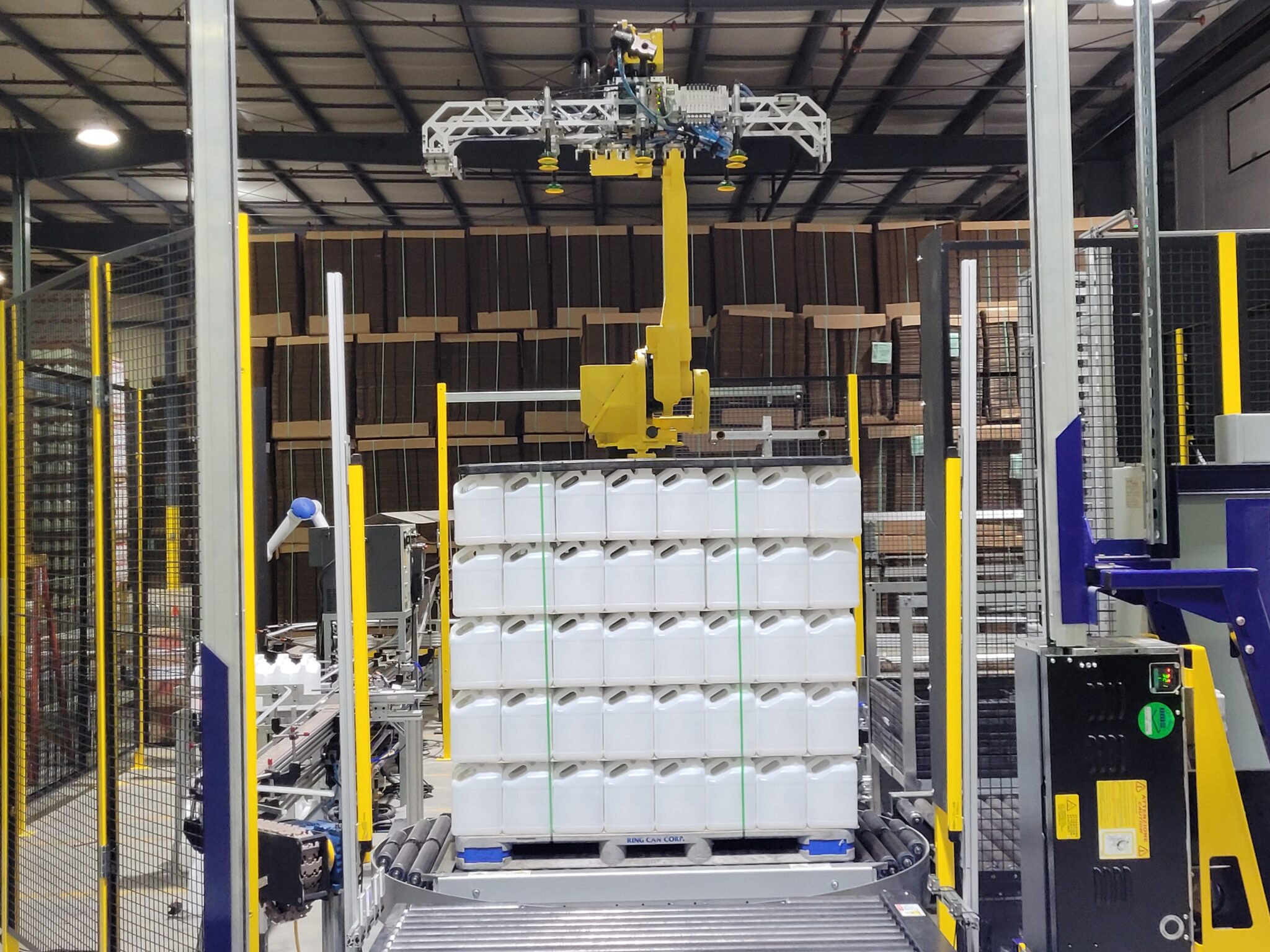 Robotic Bag Palletizing and Bag Handling Systems | MESH Automation