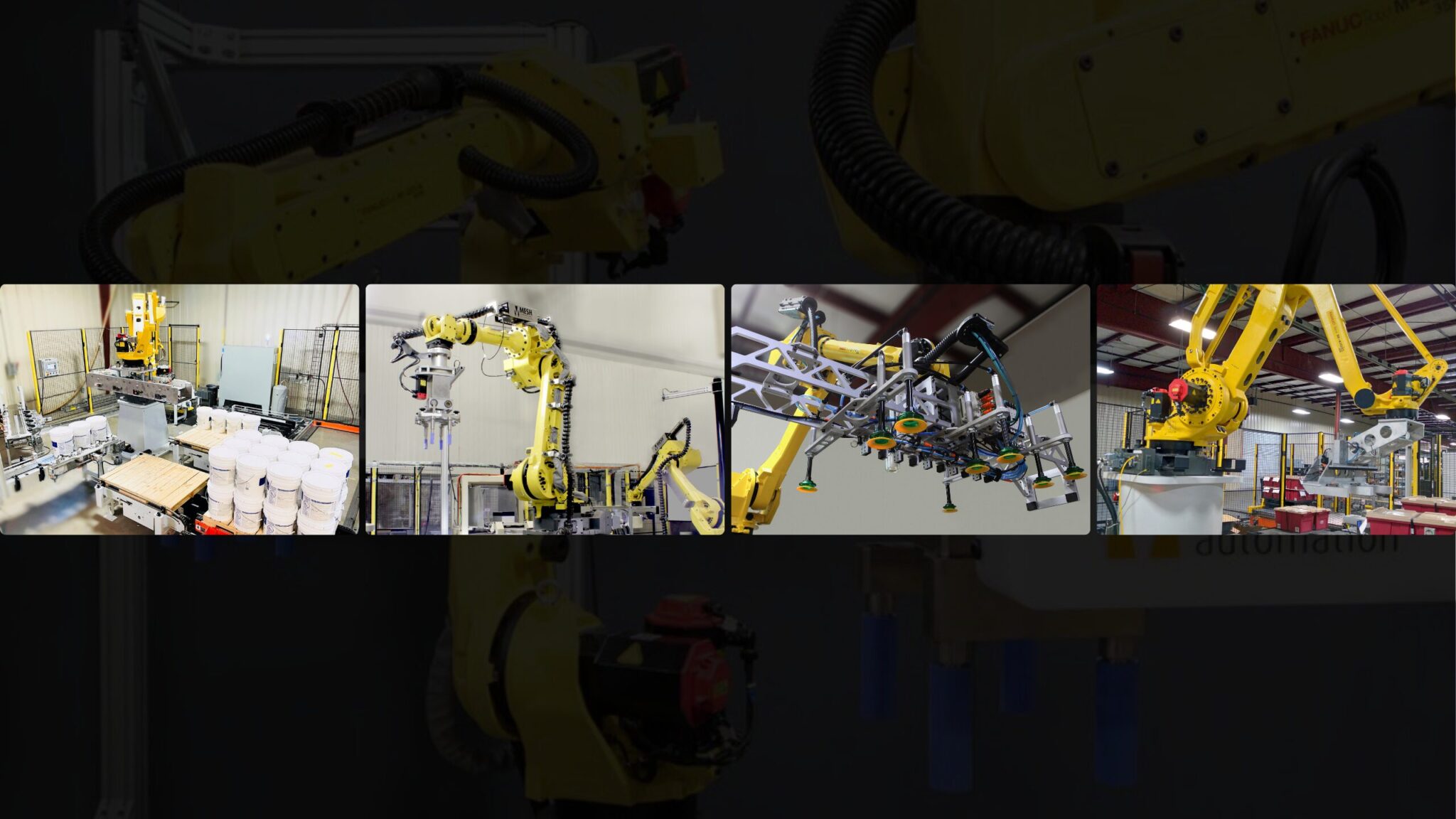 Robotic Stacking Systems | Pick and Place Robots | MESH