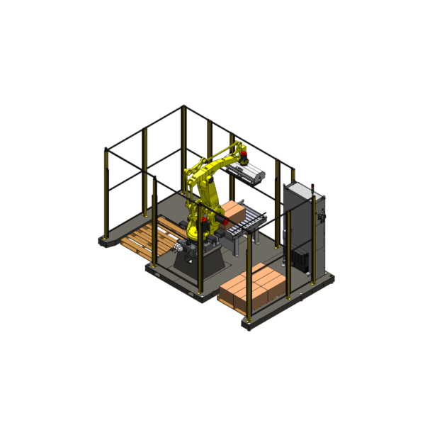 FANUC Robotic Palletizer Boxes, Fully Assembled - Mesh Automation